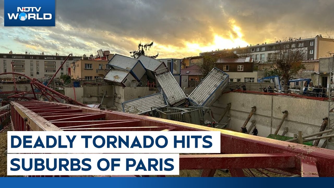 Deadly Tornado Hits Suburbs Of Paris