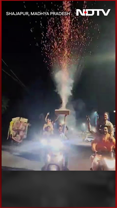 Caught On Camera: Youths Seen Bursting Firecrackers While Riding Bikes ...