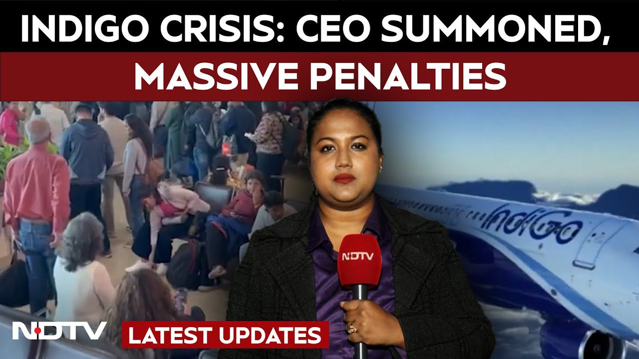 Indigo Crisis News | Centre’s Biggest Crackdown on IndiGo: CEO Summoned ...