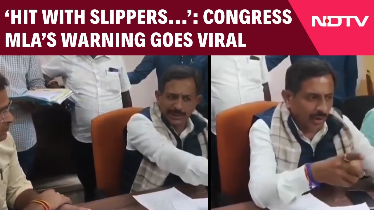 Karantaka News | 'Public Will Hit You With Slippers': Congress MLA’s ...