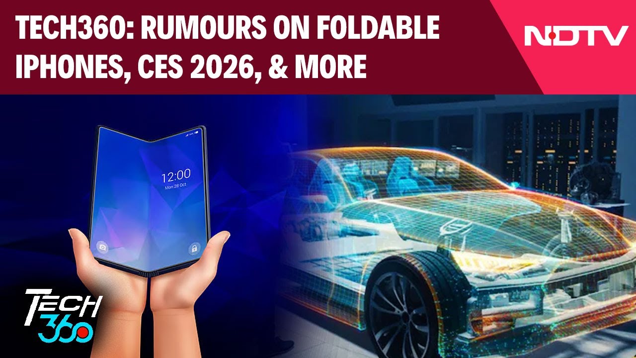 iPhone | Rumours on Foldable iPhones, CES 2026, Mahindra BE6 Formula E ...