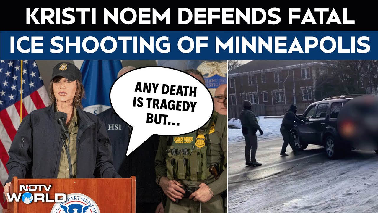 Minneapolis Shooting | Noem Says Any Death Is A 'Tragedy', But That The ...