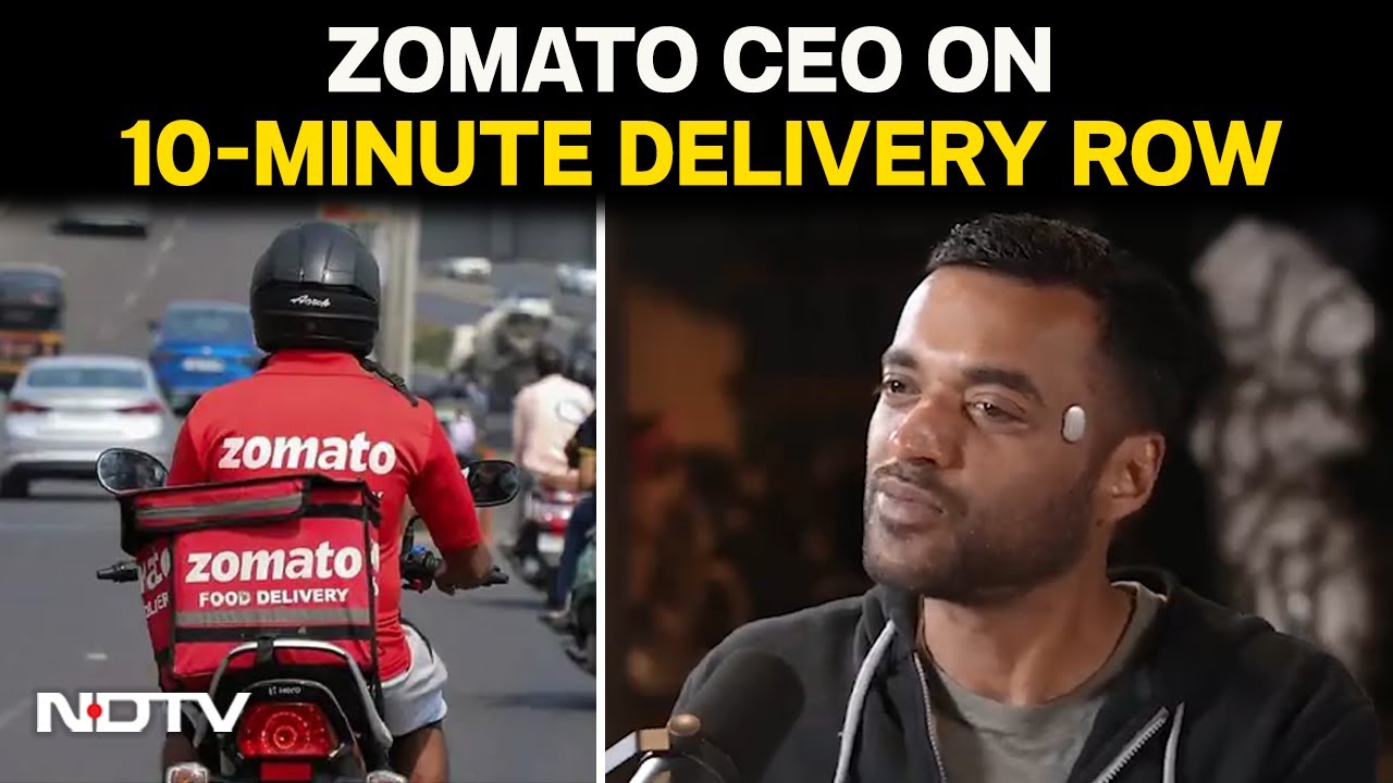 Zomato News | Zomato CEO Deepinder Goyal Responds To 10-Minute Delivery ...