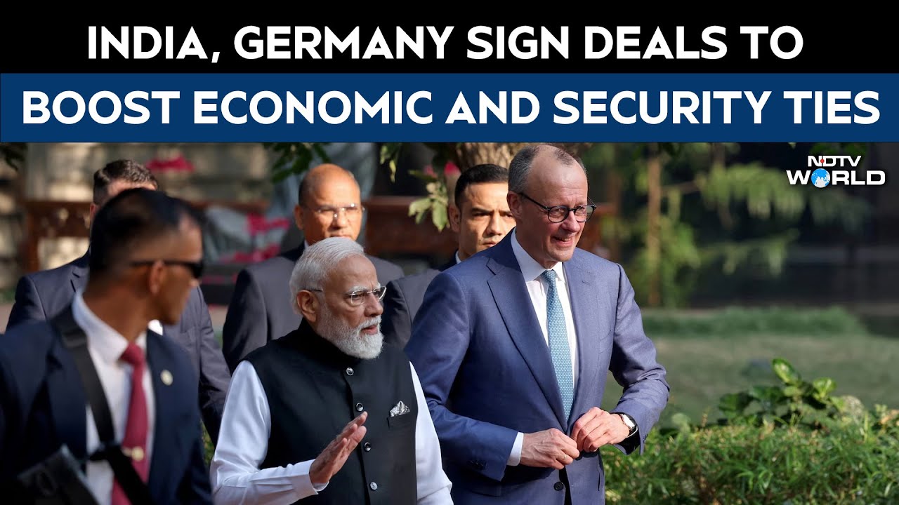 PM Modi News | India And Germany Sign Deals To Deepen Economic And ...
