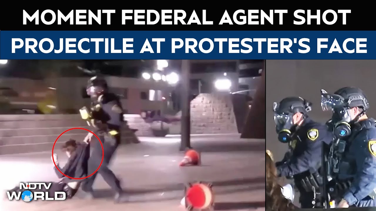 US Protest News | US Protester Allegedly Blinded After Fed Agent Fires ...
