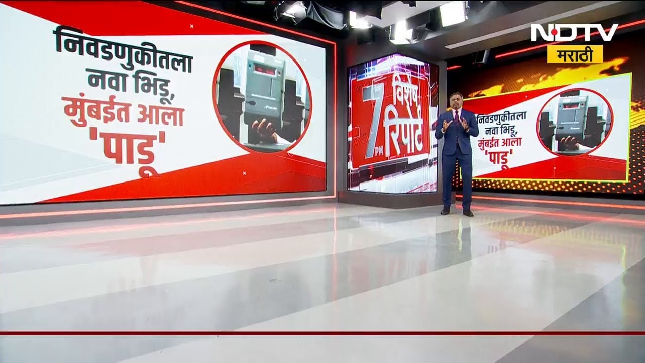 Special Report | निवडणुकीतला नवा भिडू, मुंबईत आलाय 'पाडू'; निवडणुकीत ...