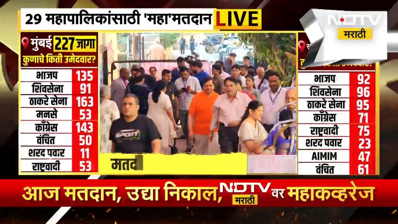 CM Devendra Fadnavis केलं मतदान, नागरिकांना जास्तीत जास्त मतदान ...