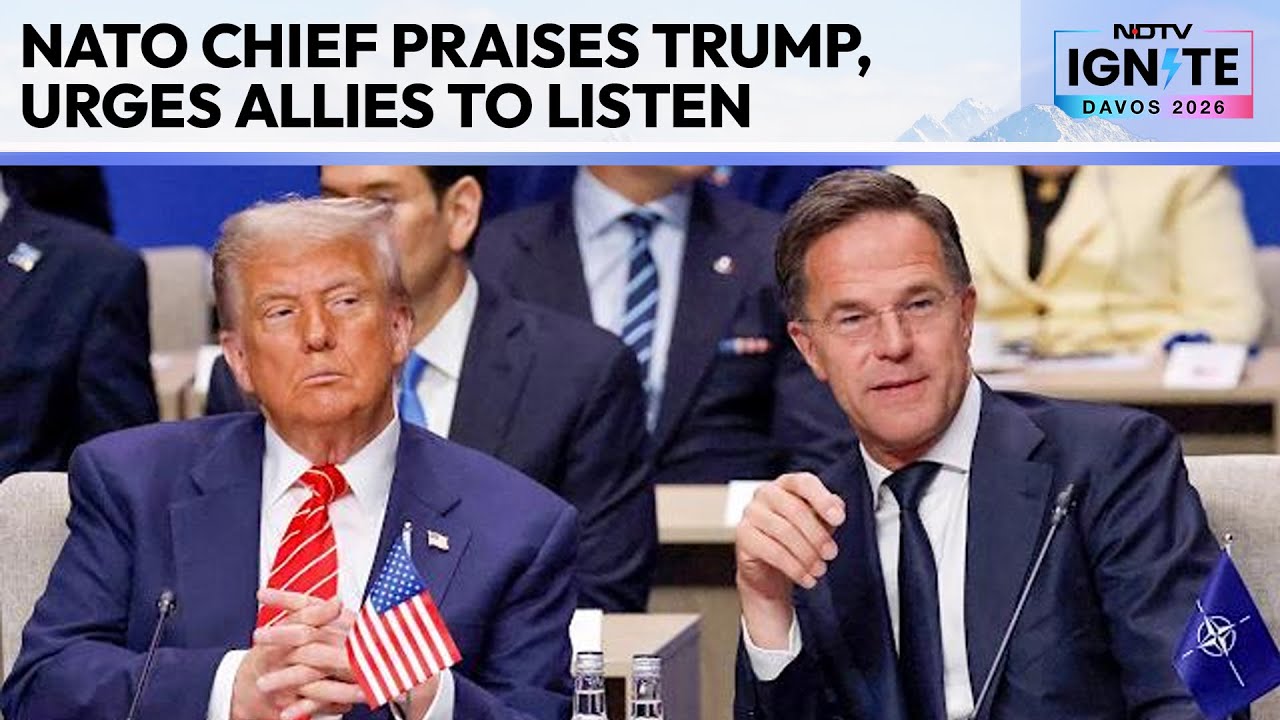Trump News Today | Mark Rutte Praises Donald Trump, Urges Allies To ...