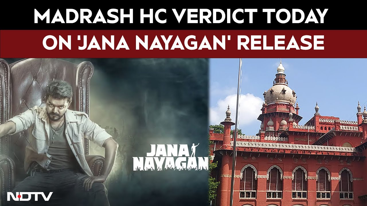 Madras High Court Set To Announce Verdict On 'Jana Nayagan' Theatrical ...