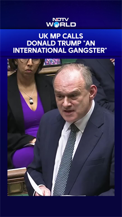 UK MP Calls Donald Trump "An International Gangster"