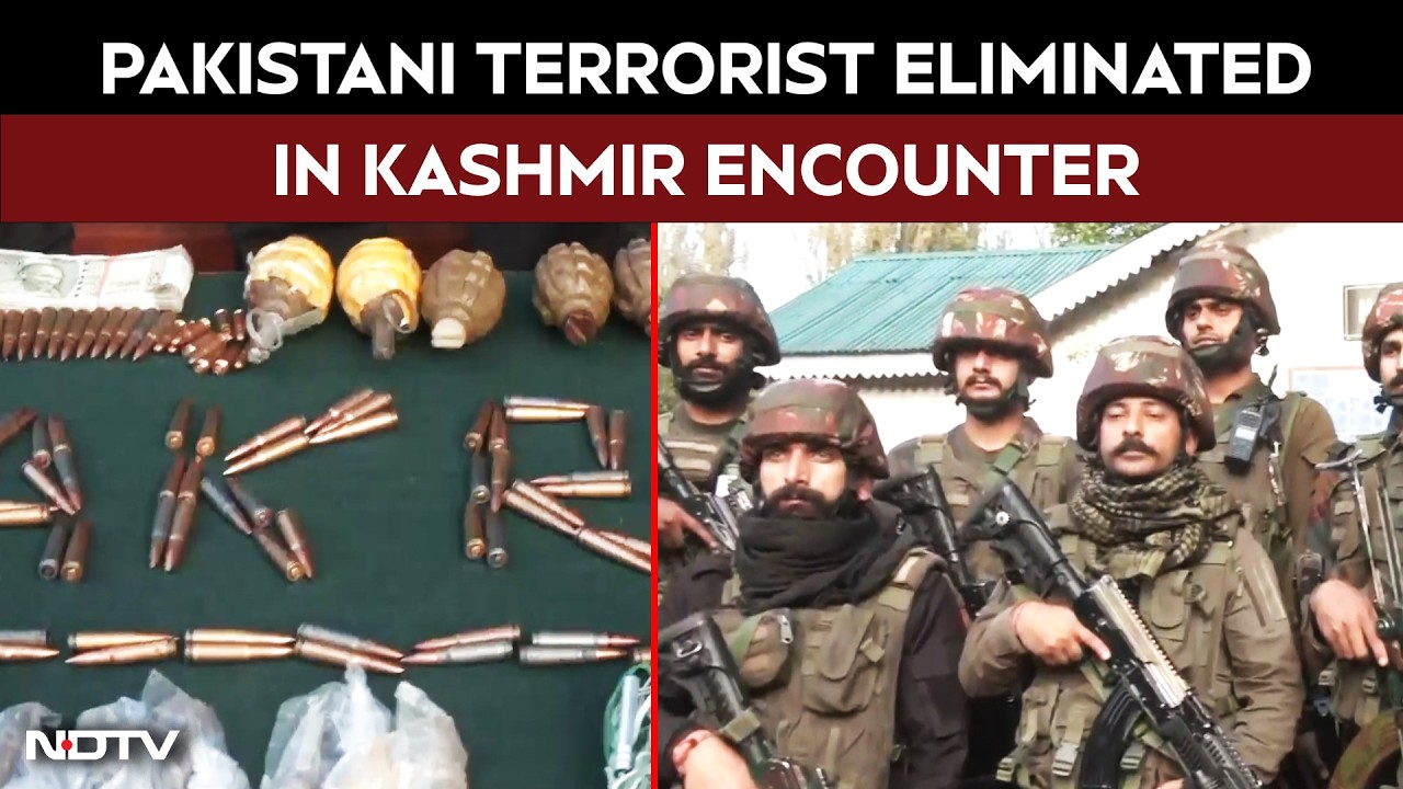 J&K News Today | Indian Army, J&K Police Eliminate Pakistani Terrorist ...