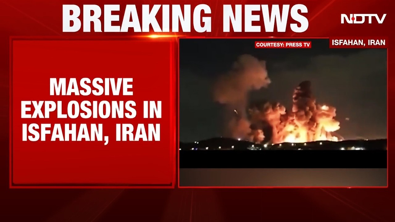US-Israeli Forces Target Iran's Isfahan, Explosions Reported From ...