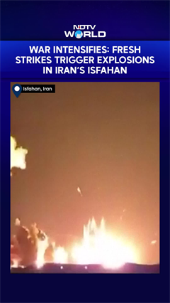 Isfahan Explosion Video | War Intensifies: Fresh Strikes Trigger ...
