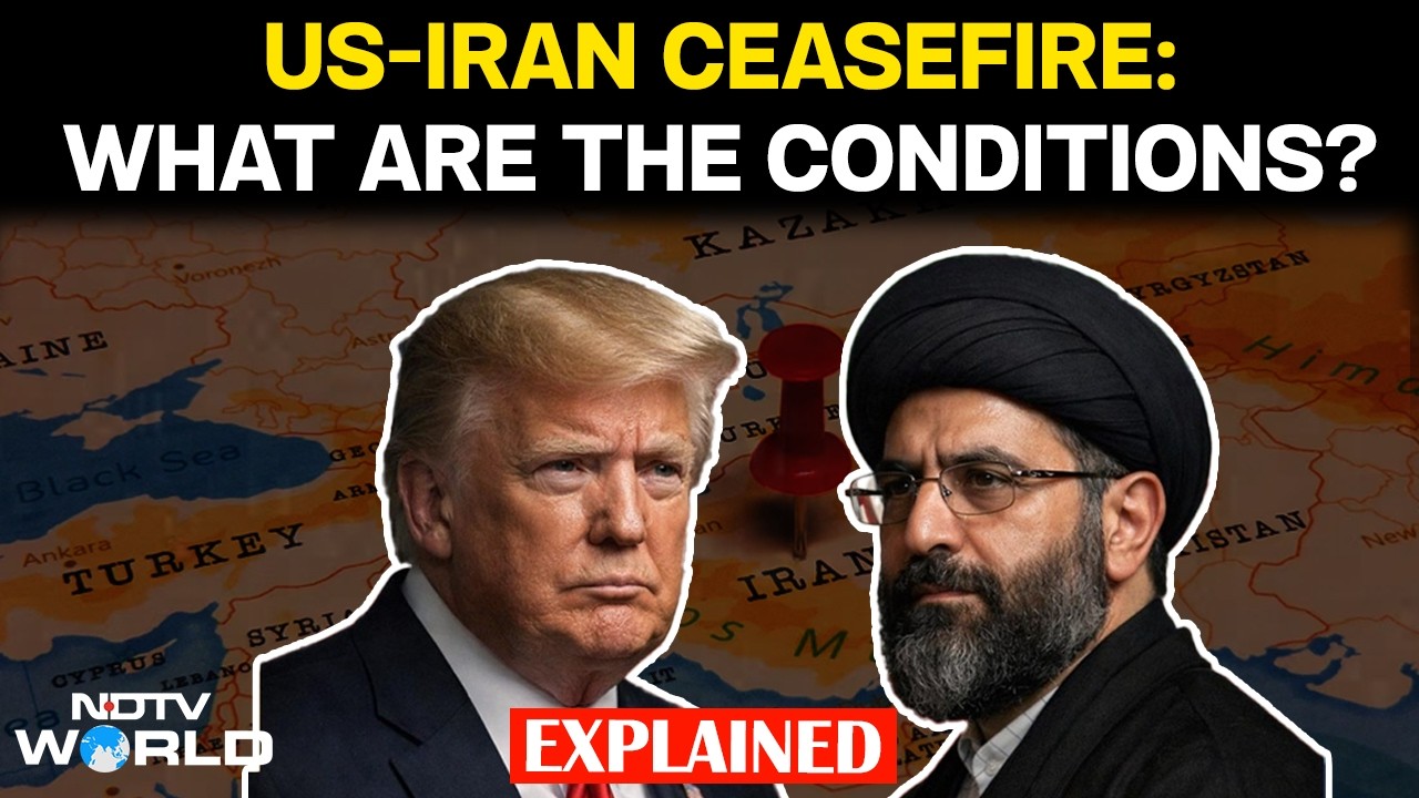 US Iran Ceasefire | What Are Iran's Ceasefire Conditions? A Look At 10 ...