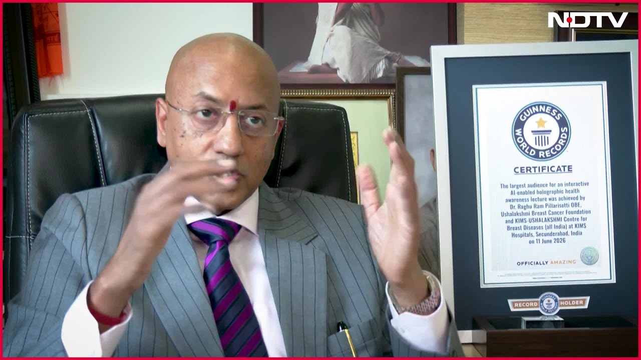 AI, Awareness And A Guinness Record: Dr Raghu Ram's Fight Against ...