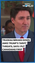 Trudeau Gets Emotional In Front Of Press While Speaking About Trump's ...