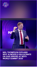 Neil Thompson Explains Why AI Models Hallucinate Or Give Errors At NDTV ...