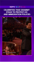 Celebrities Take Grammy Stage to Protest ICE and Immigration Policies