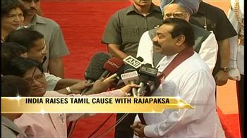 DMK leaders discuss Tamil issue with Rajapaksa