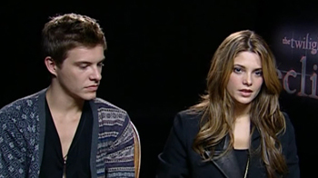 'Eclipse' actors talk about their characters and fame