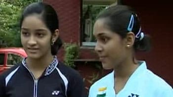 Saina is a role model: Young shuttlers | Sports Video / Photo Gallery