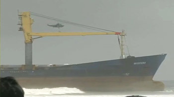 Navy begins operation to salvage MV Wisdom