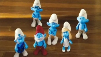 Exclusive: Meet the Smurfs!