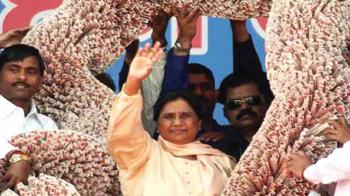 BSP defends Maya's garland