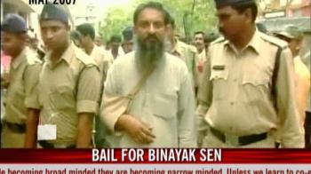 Two years after, bail for Binayak Sen